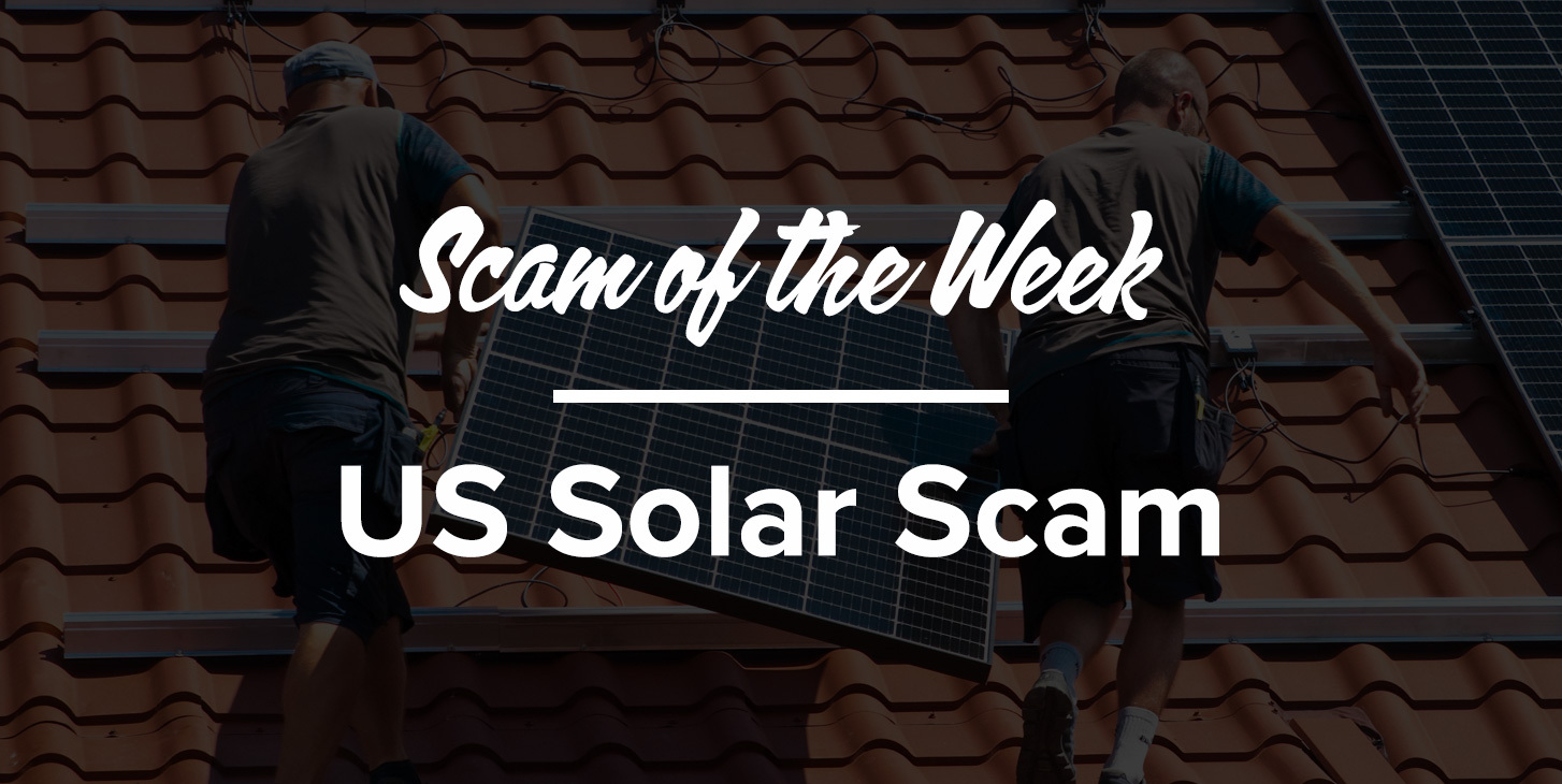 Scam of the week: US Solar Scam - YouMail Blog