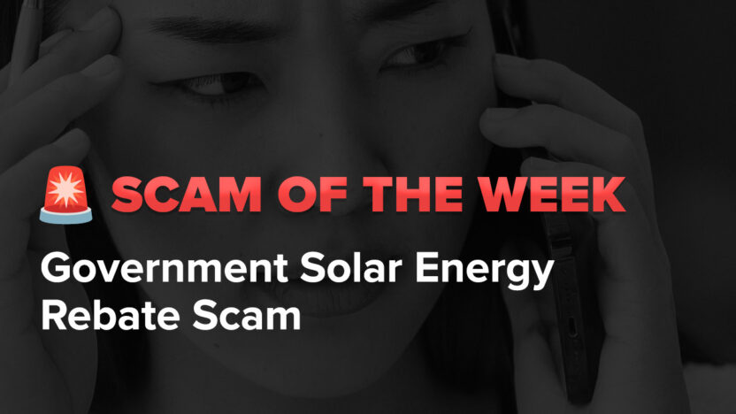 Scam Call of the Week: Government Solar Energy Rebate Scam - YouMail Blog